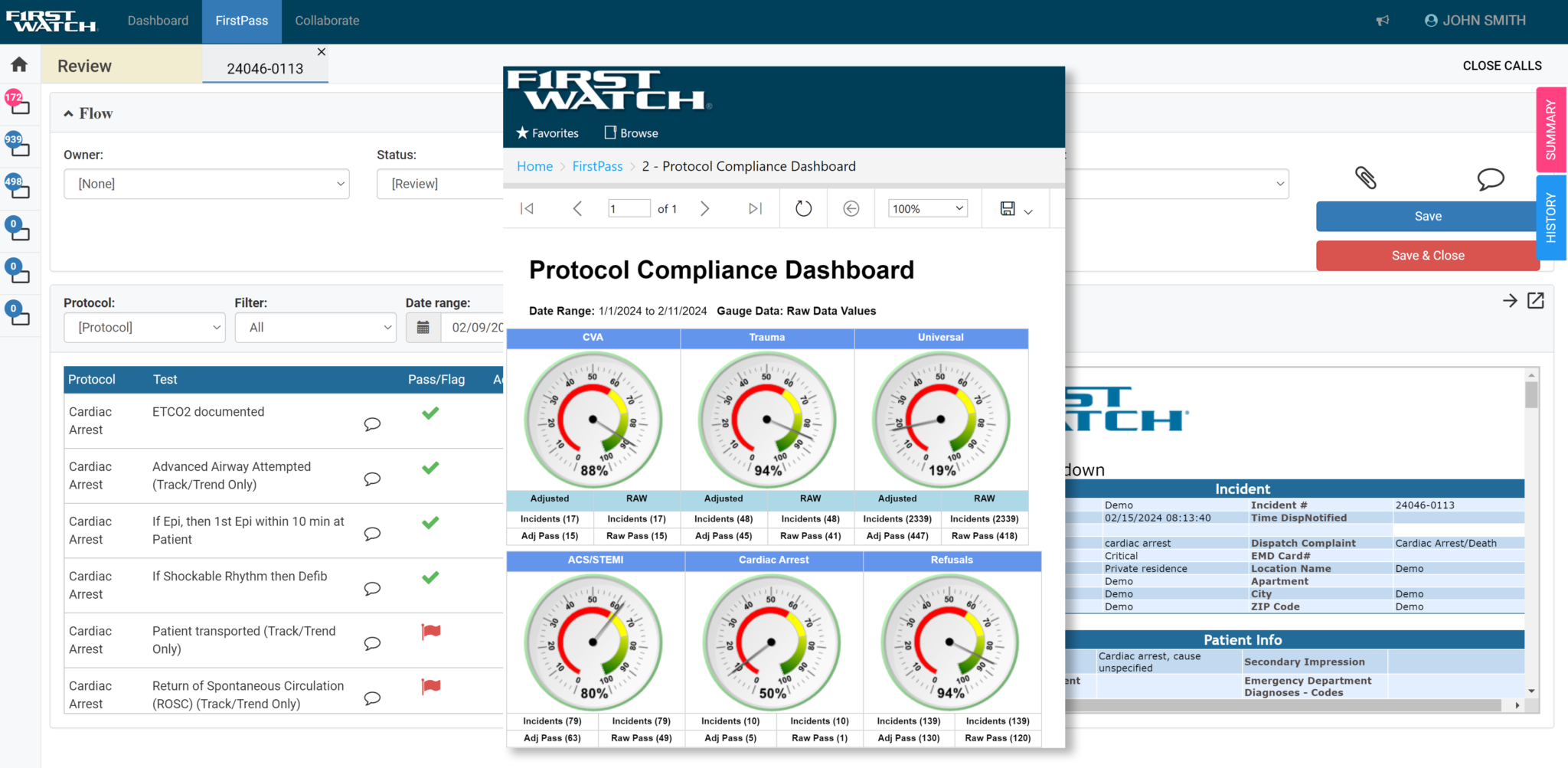 FirstPass - FirstWatch
